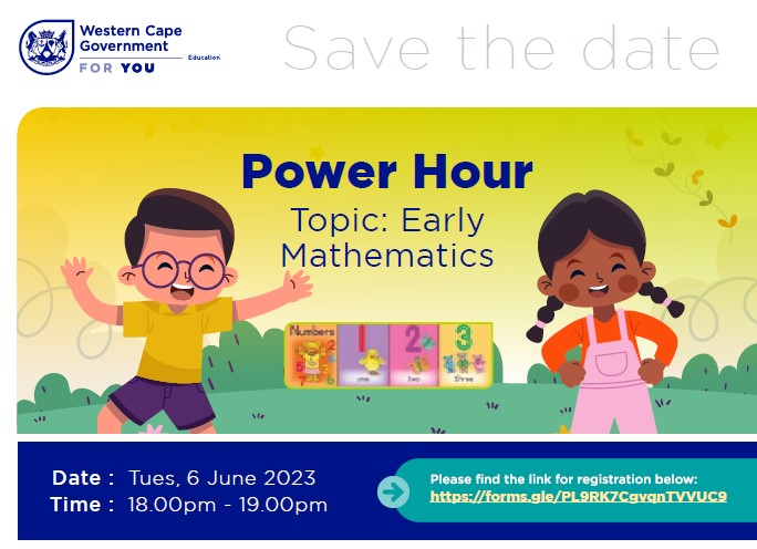 Grade R Maths Power Hour June 2023 Wced Eportal